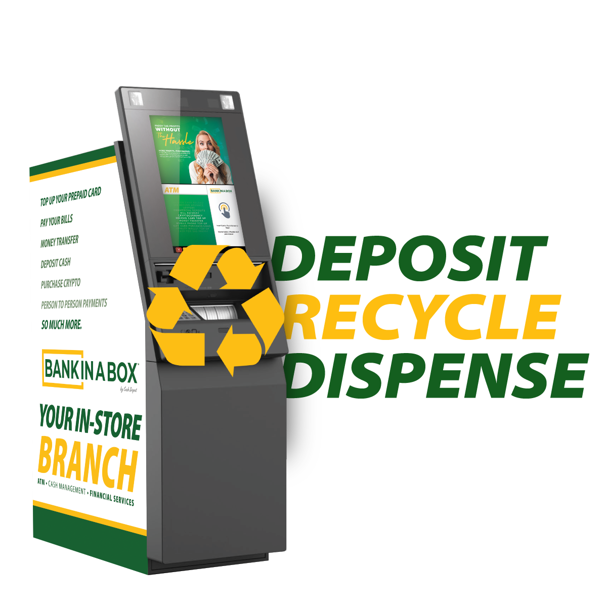 Discover your in-store bank branch - BANK IN A BOX